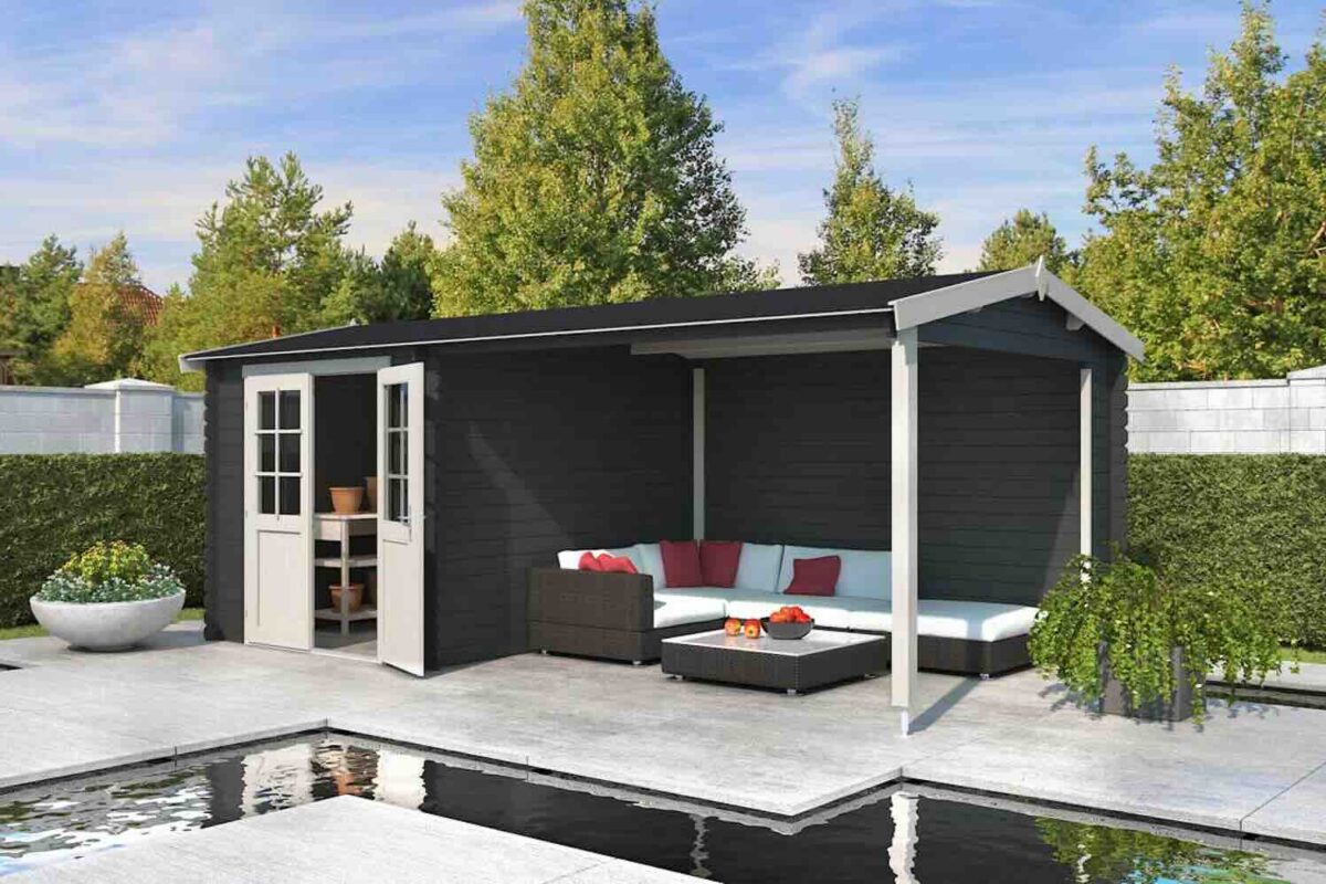 5 geheimen van het perfecte tuinhuis met overkapping onthuld - GroenVandaag